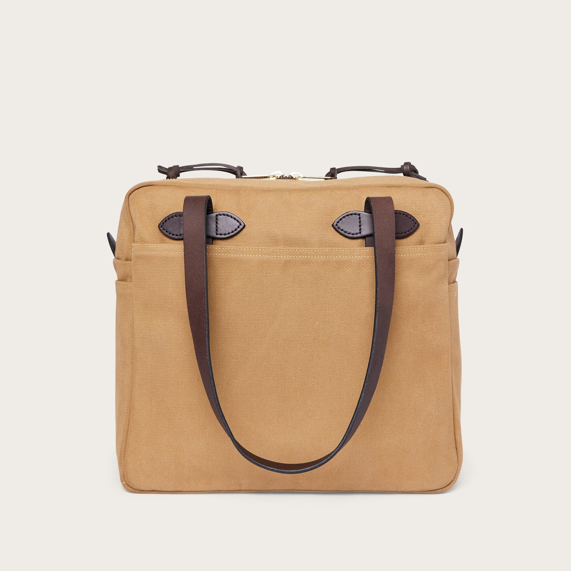Zippered tote store