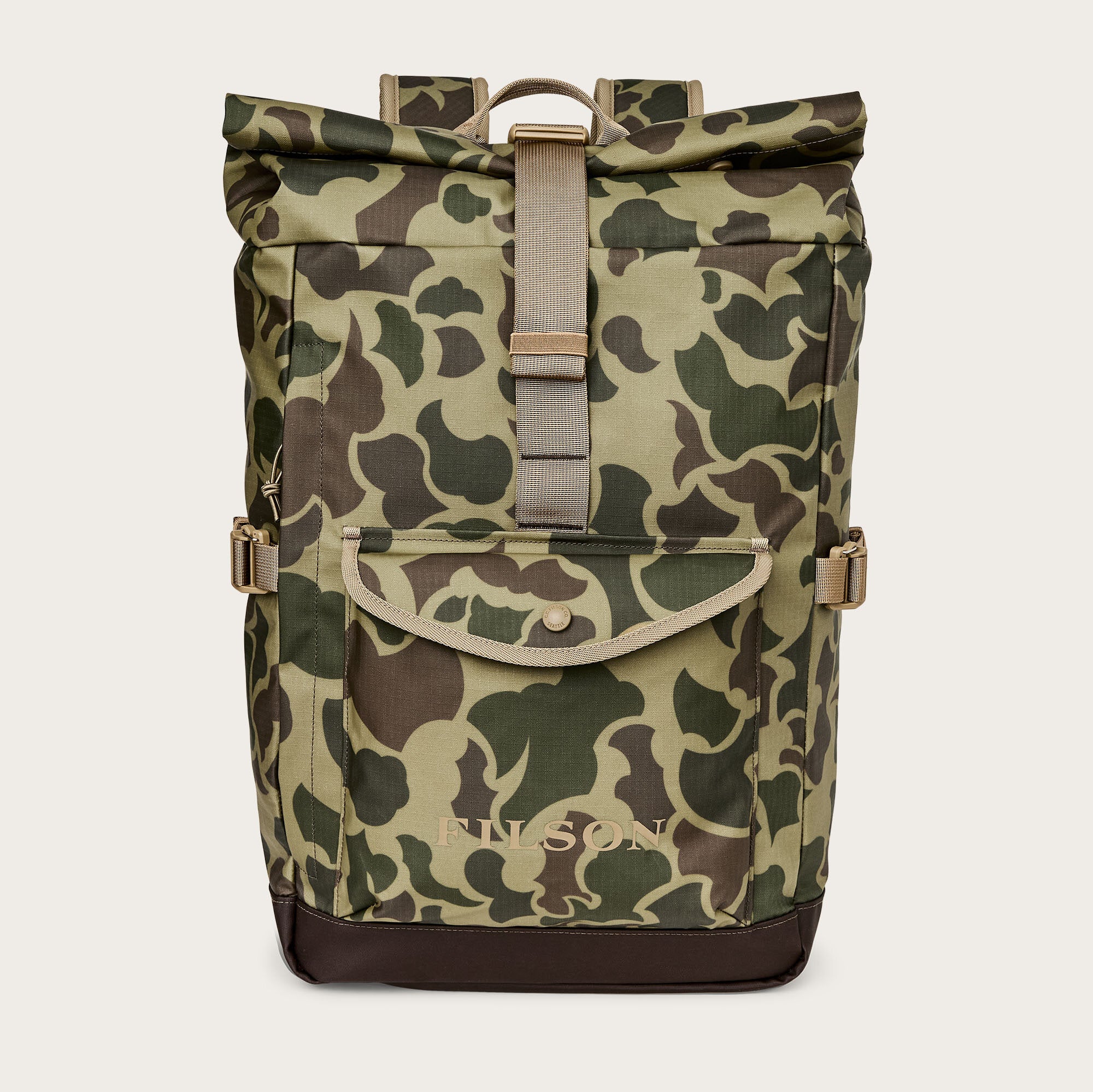 All-weather backpack by Filson | Tundra shrub camo (Green)