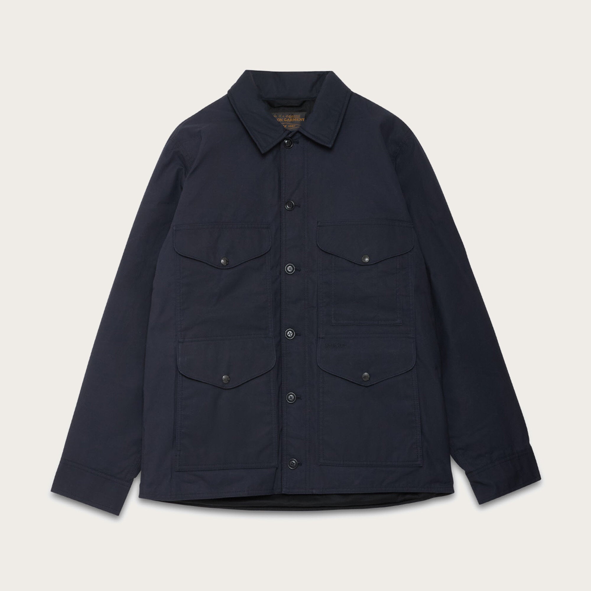 Waxed ranger cruiser by Filson | Navy (Blue)